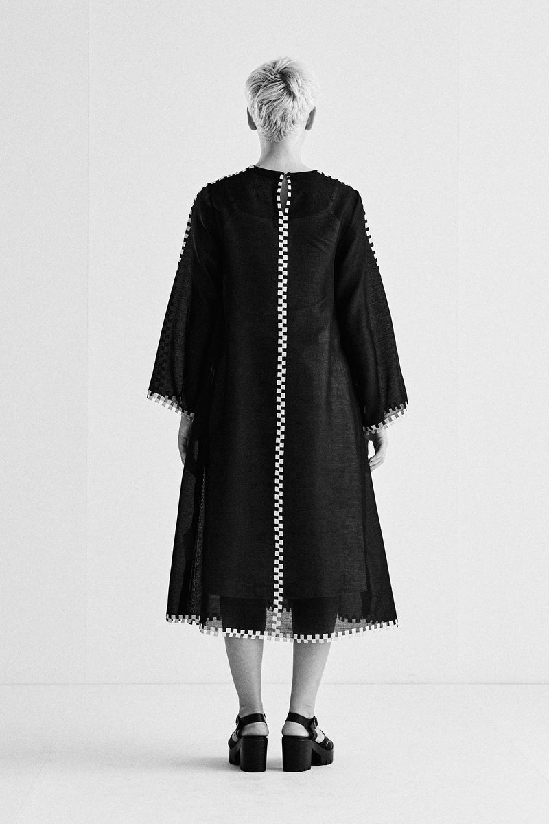 CIRCULAR DRESS WITH APPLIQUE' AND CUTWORK – ikaibyraginiahuja.com
